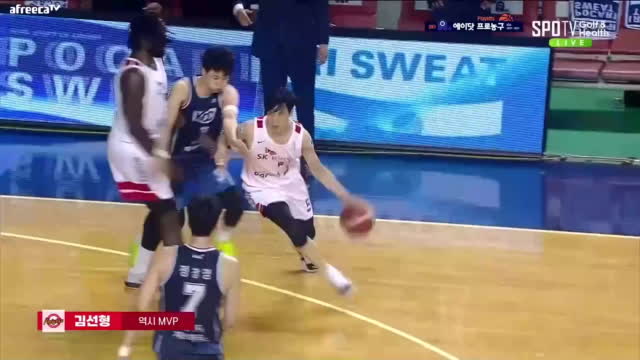 [캐치][농구중립] KCC:SK KBL 프로농구 6강 PO 3차전 | 아프리카TV VOD