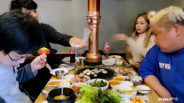 [캐치]생)무한리필집 간판내리기 7kg도전중 기네스북도전먹방 범프리카 | SOOP VOD