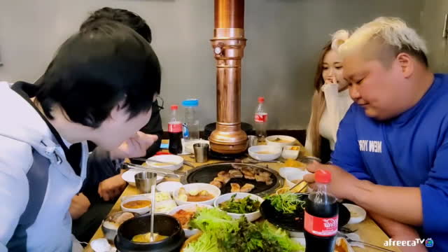 [캐치]생)무한리필집 간판내리기 7kg도전중 기네스북도전먹방 범프리카 | SOOP VOD