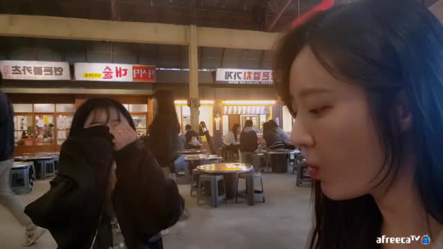 [클립]또수a와 하랑e 예산시장 먹거리x파일 | 아프리카TV VOD