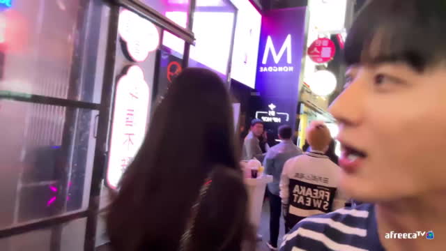 [캐치]NSx홍대- 알바가 이뻐야 술먹으러간다! | 아프리카TV VOD