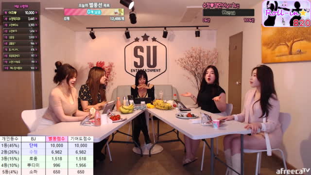 [클립] [SU]BJ수정에게 별풍선 30000개 선물 | SOOP VOD