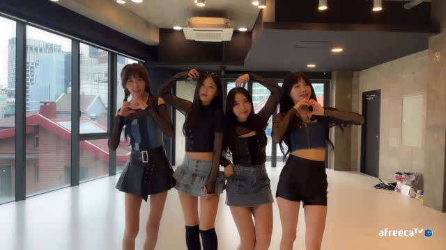 [캐치][BJ취미동아리2기] 3화 커버댄스촬영날 단잉x디임x보라x민지 _ jup | SOOP VOD