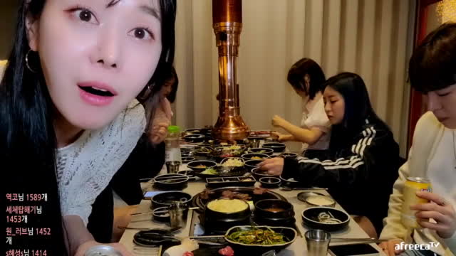 [캐치][JUP] 조세라핌 회식 ! | 아프리카TV VOD