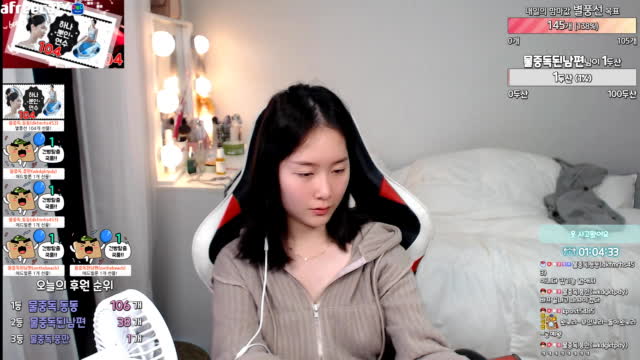 [클립] 물중독.연수에게 별풍선 104개 선물 | SOOP VOD