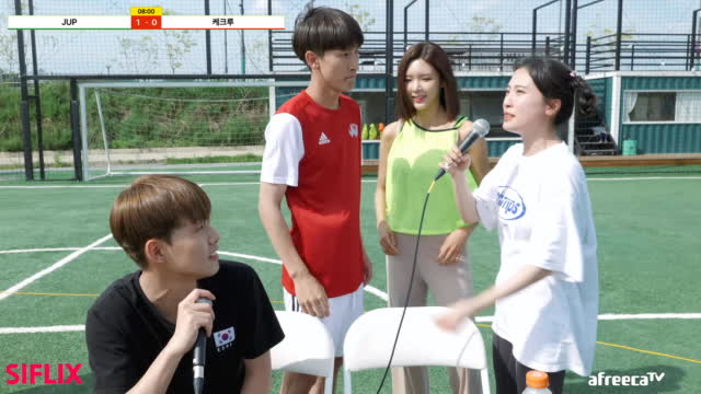 [클립]첫 풋살대전 JUP VS 케크루 승리팀은 과연????? | 아프리카TV VOD