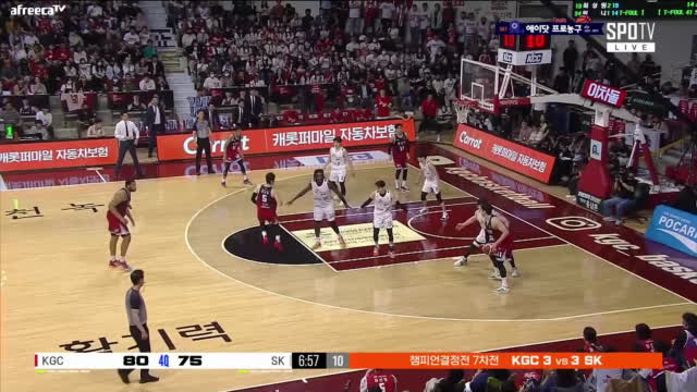 4퀀터🏀KGC vs SK 챔피언 결정전 7차전 | SOOP VOD