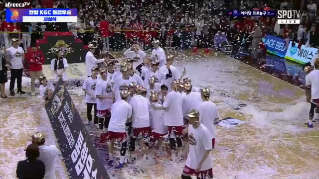 [클립][농구중립] KGC:SK KBL 챔피언결정전 7차전 | 아프리카TV VOD
