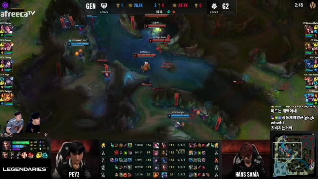 [캐치]김민교x이상호 MSI 역대급 매치업 젠지vsG2 #MSI 2023 코스트리밍 | SOOP VOD