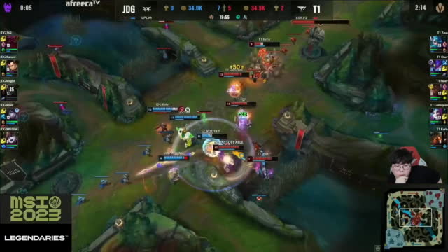 [캐치]울챔스 / T1 vs JDG - #MSI2023 코스트리밍 [T1] | SOOP VOD