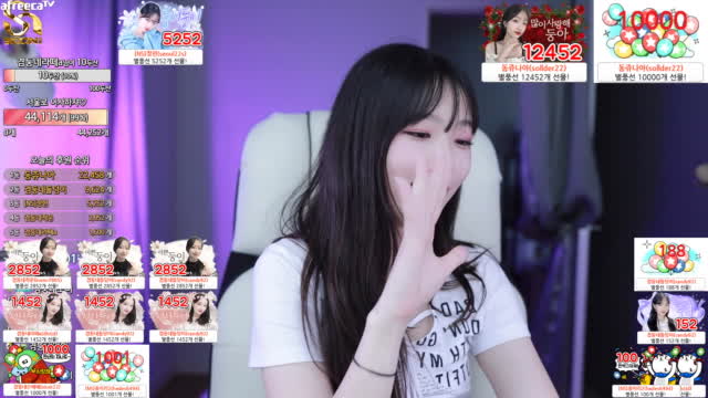 [클립] 겸둥이에게 별풍선 2852개 선물 | SOOP VOD