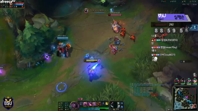 [캐치][변순대] 쉬잇 조용하게 잔잔하게 롤/lol /킬룰/관피/222 | 아프리카TV VOD