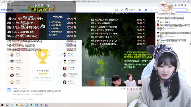 [캐치]스타 철기빵 강덕구 JSTL씨팝대회 결승전! | 아프리카TV VOD