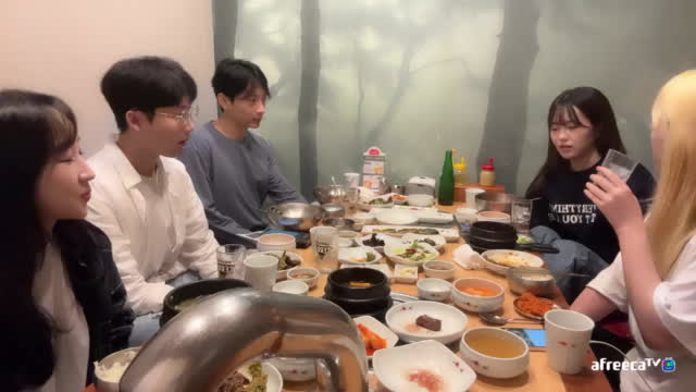 [캐치]jstl 우승 회식(눈길x찬기x다나짱x요닝x연두) | 아프리카TV VOD