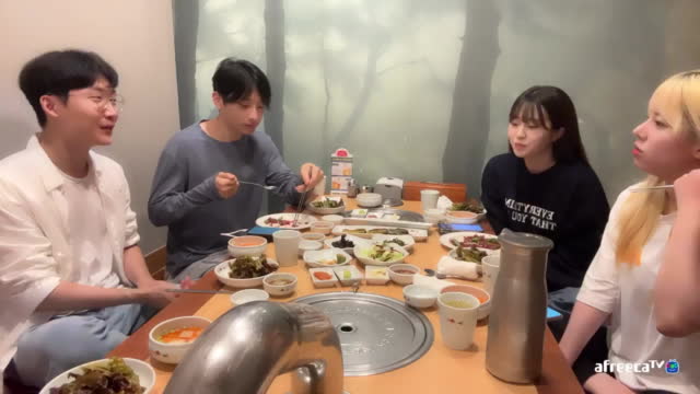 [캐치]jstl 우승 회식(눈길x찬기x다나짱x요닝x연두) | 아프리카TV VOD