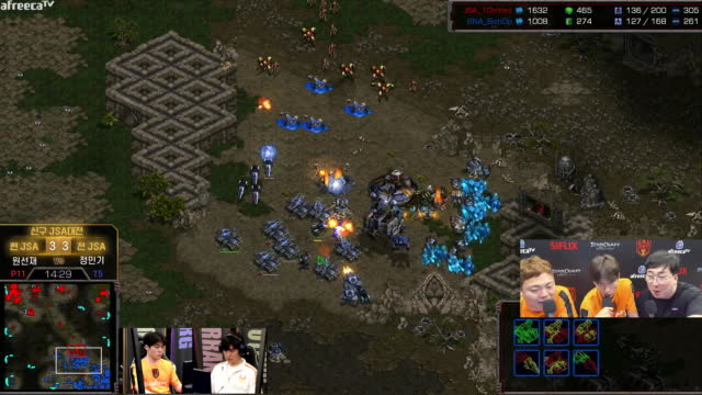 [캐치]JSA) 현 JSA 원선재 3 VS 3 정민기 전 JSA 과연 이기는 팀은???? 6만개빵 | 아프리카TV VOD