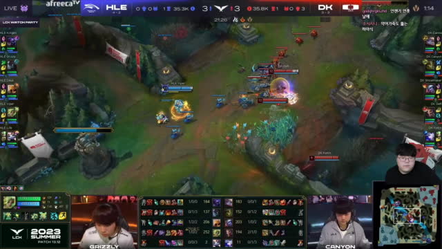 [클립]울챔스 / HLE vs DK #LCKWatchParty | SOOP VOD
