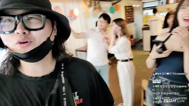 [클립]PP 카페 오픈 아무나오세요 | SOOP VOD