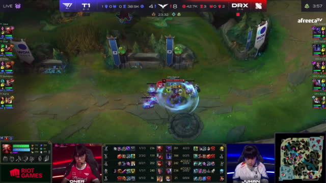 [클립][DRX vs T1] 2023 LCK Summer Split | SOOP VOD