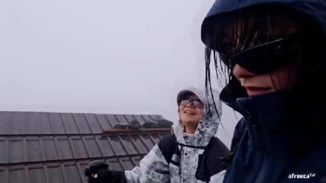 [캐치]일본인bj유이 유리조아랑 죽음의 후지산3776m 등산을 시작해보자 | 아프리카TV VOD