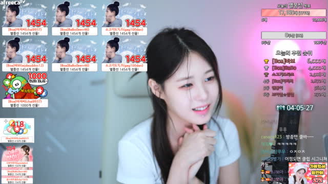 [클립] BJ보아에게 별풍선 1454개 선물 | SOOP VOD