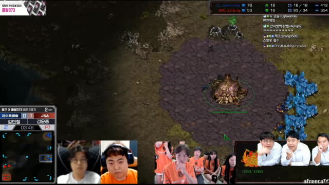 [캐치]JSA)풀발 373 JSA 1 김윤중VS김민철 0 라클 지면죽습니다. | SOOP VOD