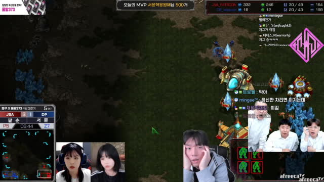[클립][DP]스타 박재혁 DP vs JSA 4강 풀발 373 | SOOP VOD