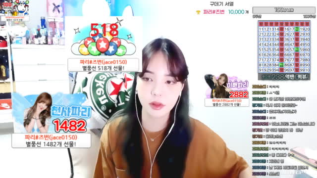 [클립] 개파리에게 별풍선 2882개 선물 | SOOP VOD