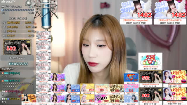 [클립] [BJ]뽀야♥에게 별풍선 282개 선물 | SOOP VOD