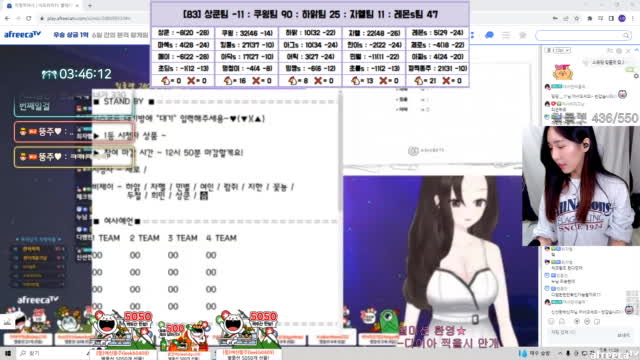 [클립] 뚱주♥에게 별풍선 187개 선물 | SOOP VOD