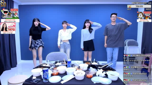 [클립]수니그룹 M0.3 수니힐 이대로 괜찮은가.. 인턴들과 먹방 | SOOP VOD