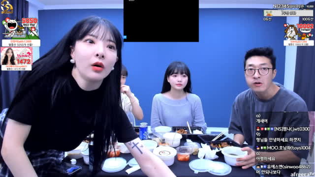 [클립]수니그룹 M0.3 수니힐 이대로 괜찮은가.. 인턴들과 먹방 | SOOP VOD