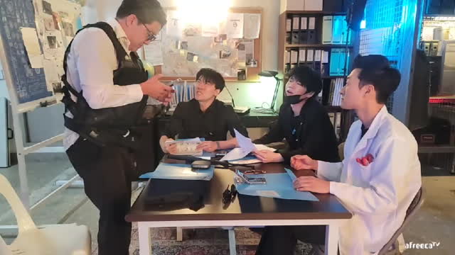 [클립]수니그룹 감찰 완전체 f4 오늘 11시 작은거 옵니다 | SOOP VOD