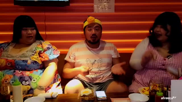 [캐치]몸무게총합 400kg 뚱녀메이드 카페 ㄱㄱ 일본오사카🇯🇵 도톤보리 해외여행 노방종 | SOOP VOD