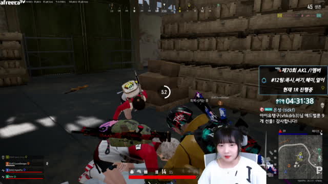 [클립]AKL 홍시 컷 하는 혜미 | SOOP VOD