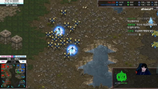 [캐치]스타 김택용 KCM팀리그 현제팀vs일장팀 4강전 | SOOP VOD