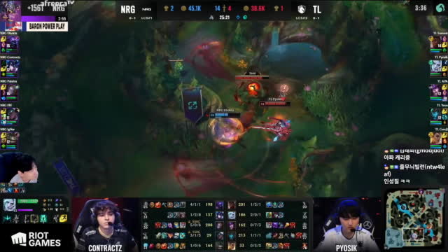 [캐치]김민교 롤드컵 TL vs NRG 표식의 캐리?! 스위스스테이지 Worlds | SOOP VOD