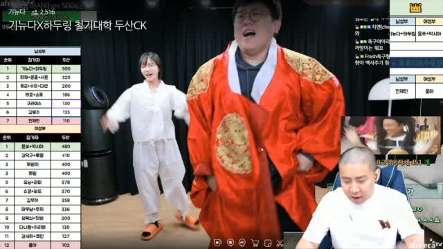 [캐치]철구 철기대 두산ck 기뉴다x하두링(2) | SOOP VOD