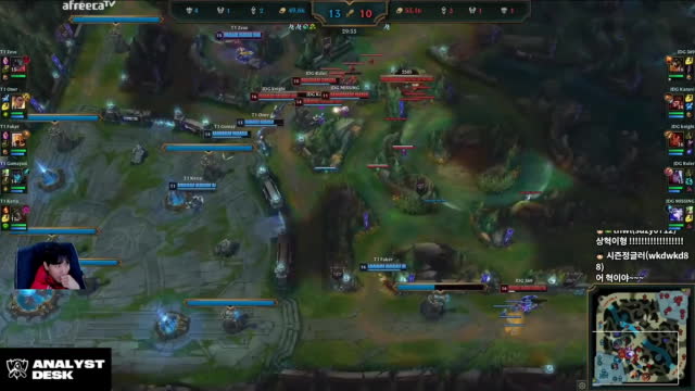 [캐치]김민교 롤드컵 T1 vs JDG 4강 가보자 LCK Worlds | SOOP VOD