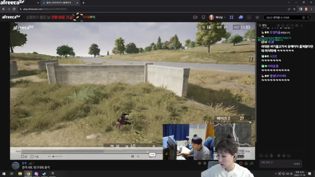 [클립]ABL 이대관 정현 나닝 봄세이 ㅋㅋ 재밌게만하자 ^^ 배틀그라운드 | SOOP VOD