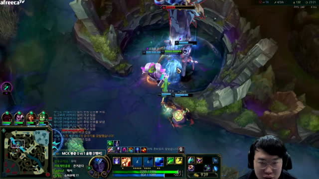 [캐치]봉준 11만개 VS 김윤환 MCK LOL 롤 | SOOP VOD