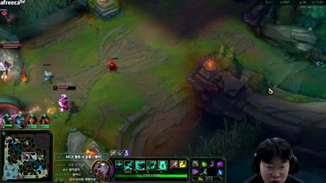 [캐치]봉준 11만개 VS 김윤환 MCK LOL 롤 | SOOP VOD