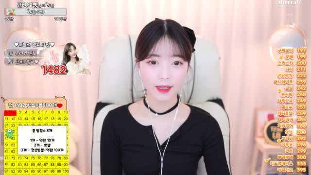 [클립] BJ단비♪에게 별풍선 582개 선물 | SOOP VOD