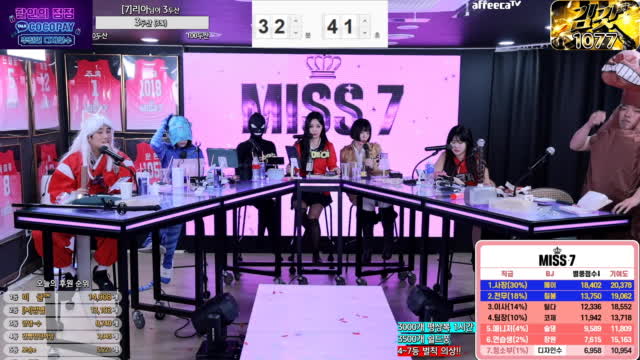 [클립] [7]디자인수에게 별풍선 2000개 선물 | SOOP VOD