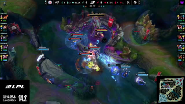 [클립][IG vs LGD] 2024 LPL 스프링 | 버돌 | SOOP VOD