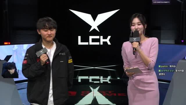 [캐치]김민교 LCK KT vs NS 레전드매치업 #LckWatchParty | SOOP VOD