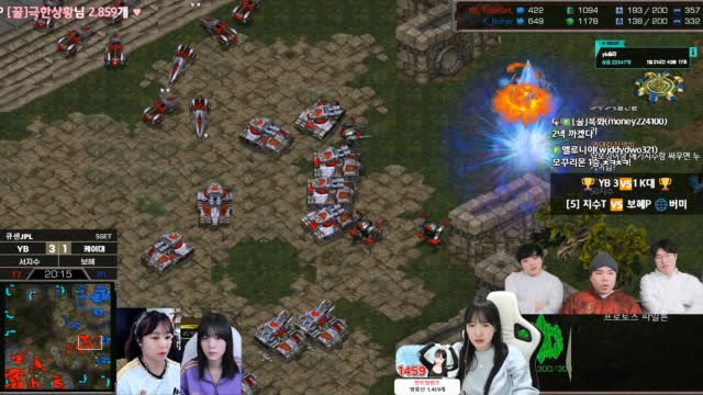 [클립][YB] 큐센 JPL YB VS K대 (QSENN JPL Match 12 Game 5: YB|ToSsGirL vs [K]|Bohye) | SOOP VOD