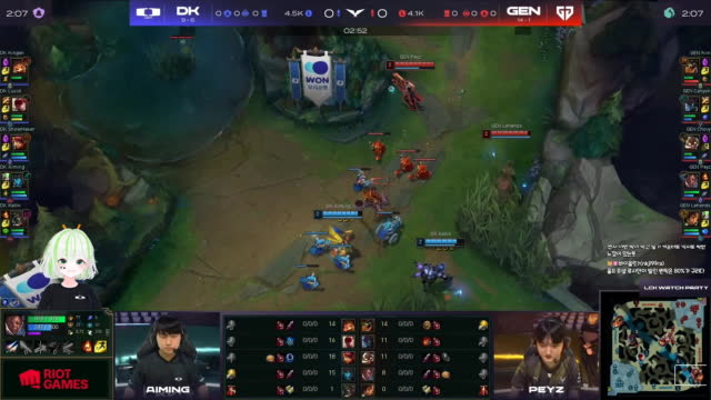 [클립]감자가비 LCK - 건부야 그걸 또 먹냐~~~ - DK vs GEN | SOOP VOD