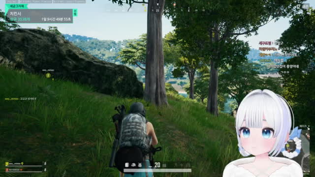 [클립][배그] 멀리있는 적 잡아낸 DMR구 / 1킬 성공 | SOOP VOD