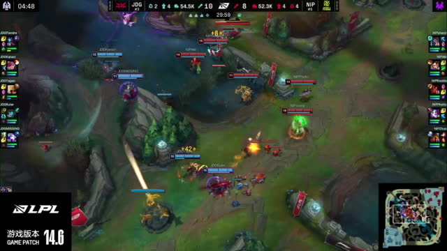 [클립][NIP vs JDG] 2024 LPL 스프링 플레이오프 4라운드 패자조 | 루키, 카나비, 룰러 | SOOP VOD